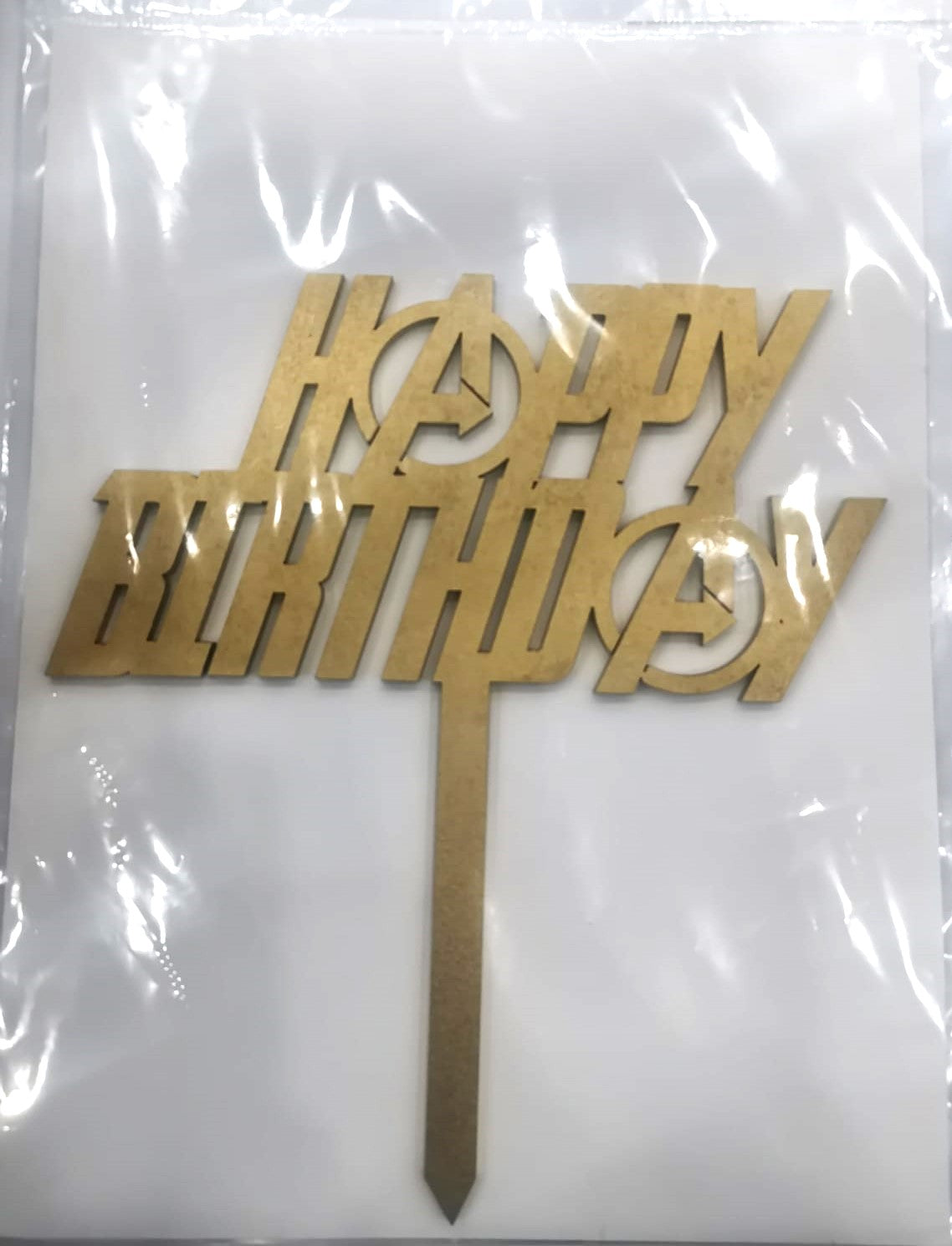 Cake Topper Dorado Its A Girl – Bakers Depot