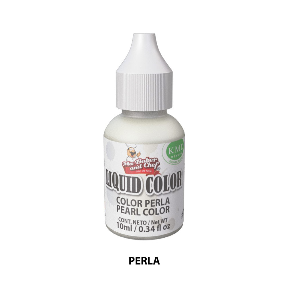 Liquid Color Metalico Perla 10ml – Bakers Depot